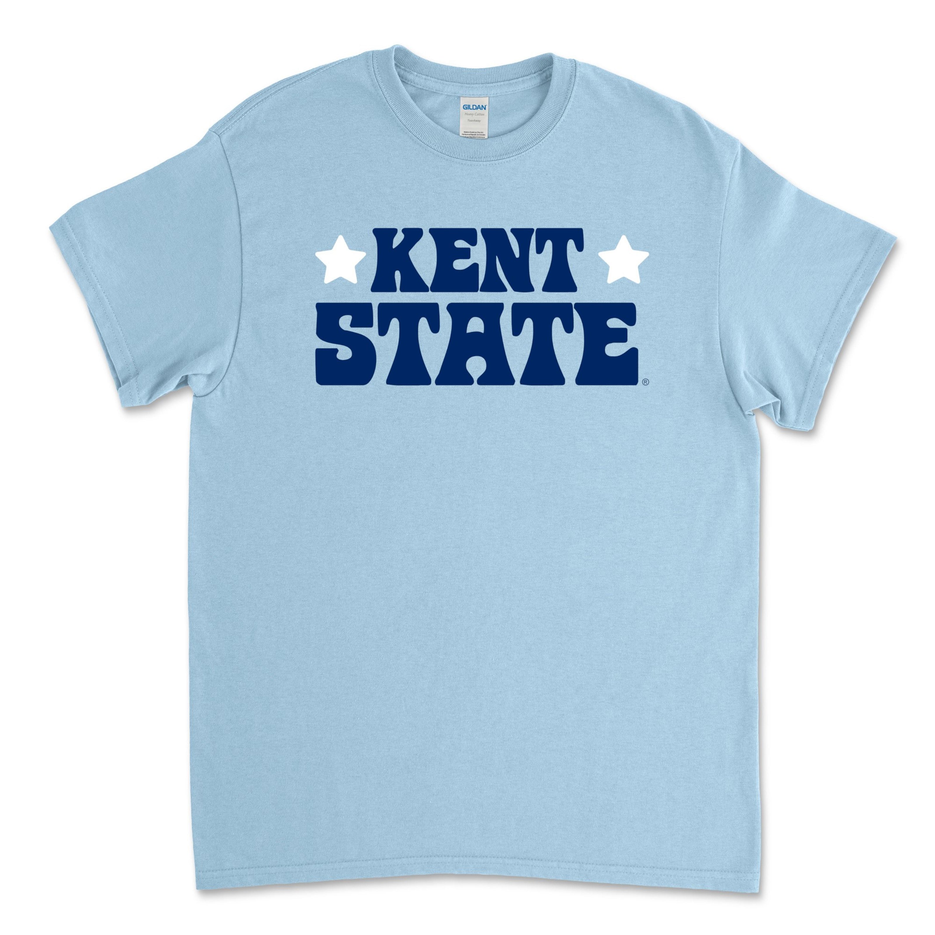 Kent State Light Blue With Stars T-Shirt
