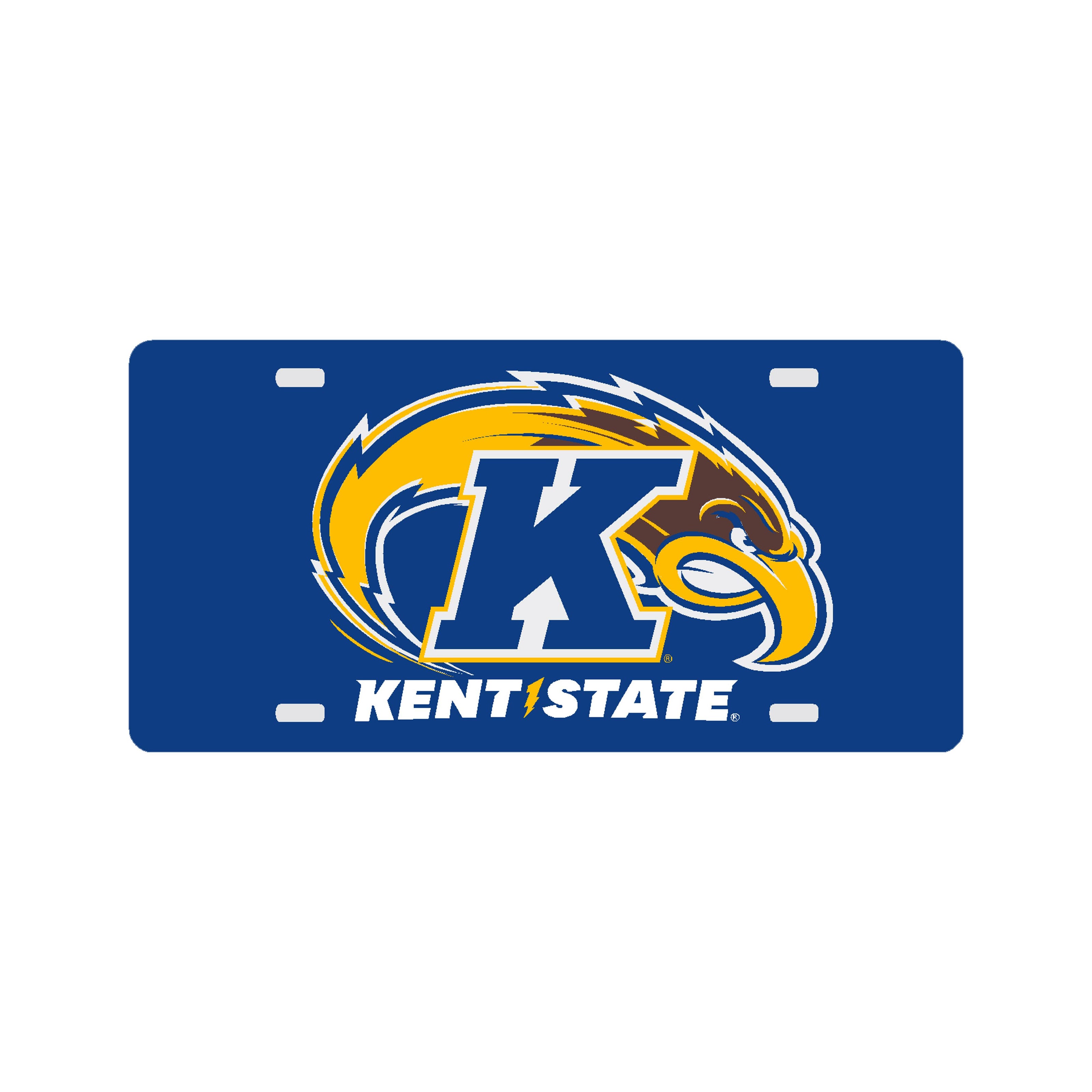 FRONT PLATE MASCOT OVER KENT STATE