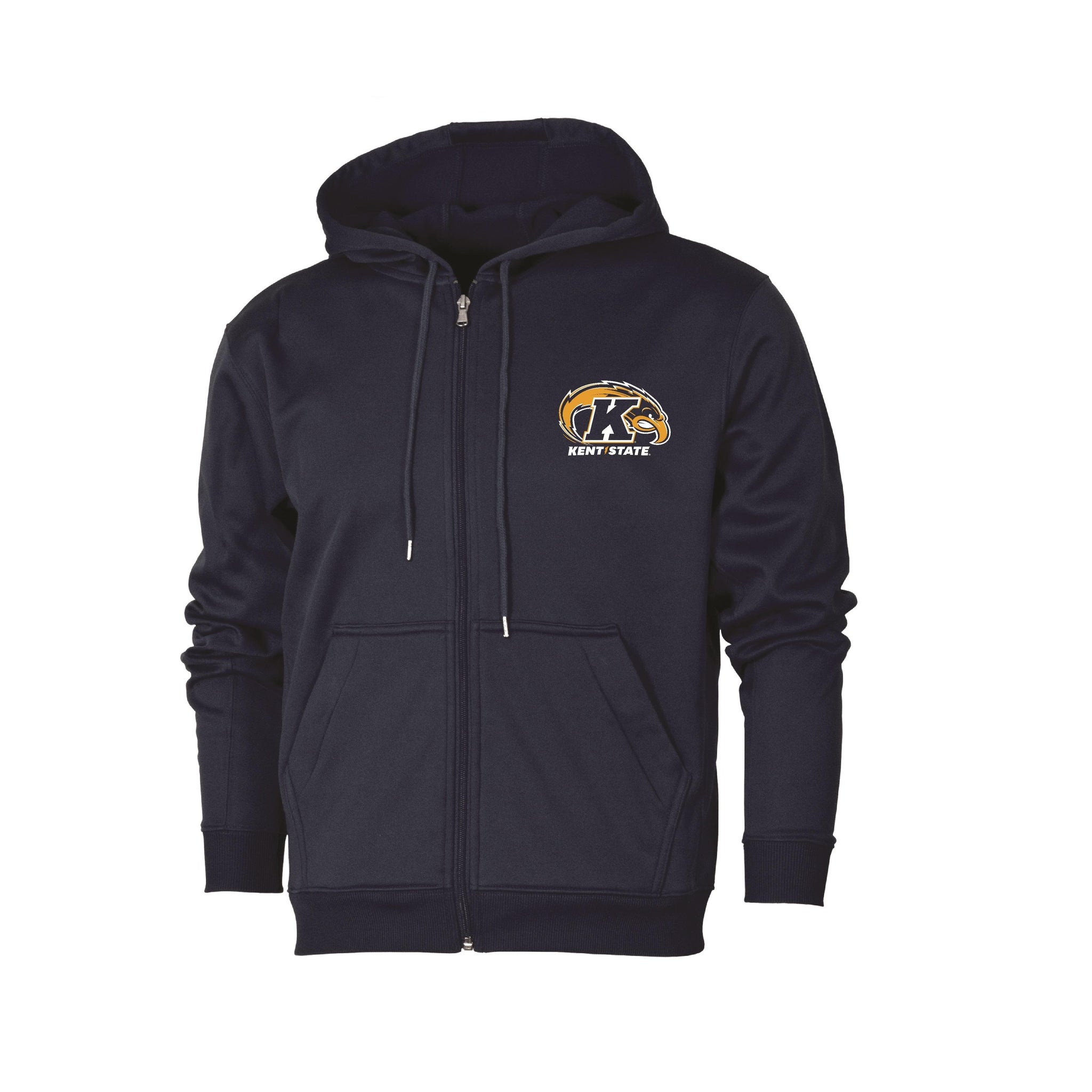 Kent State Primary Logo Full Zip Hoodie