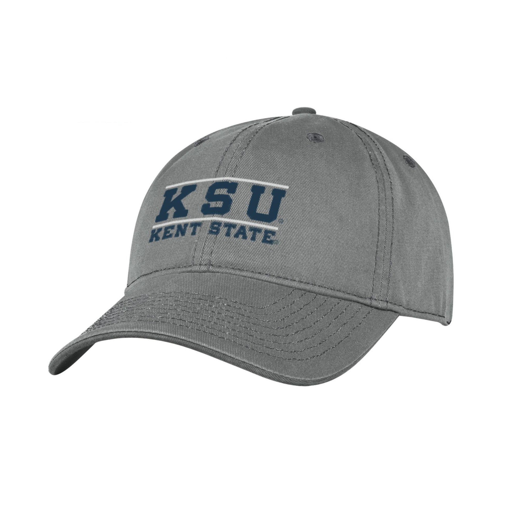 KSU Gray Hat With Lines Design